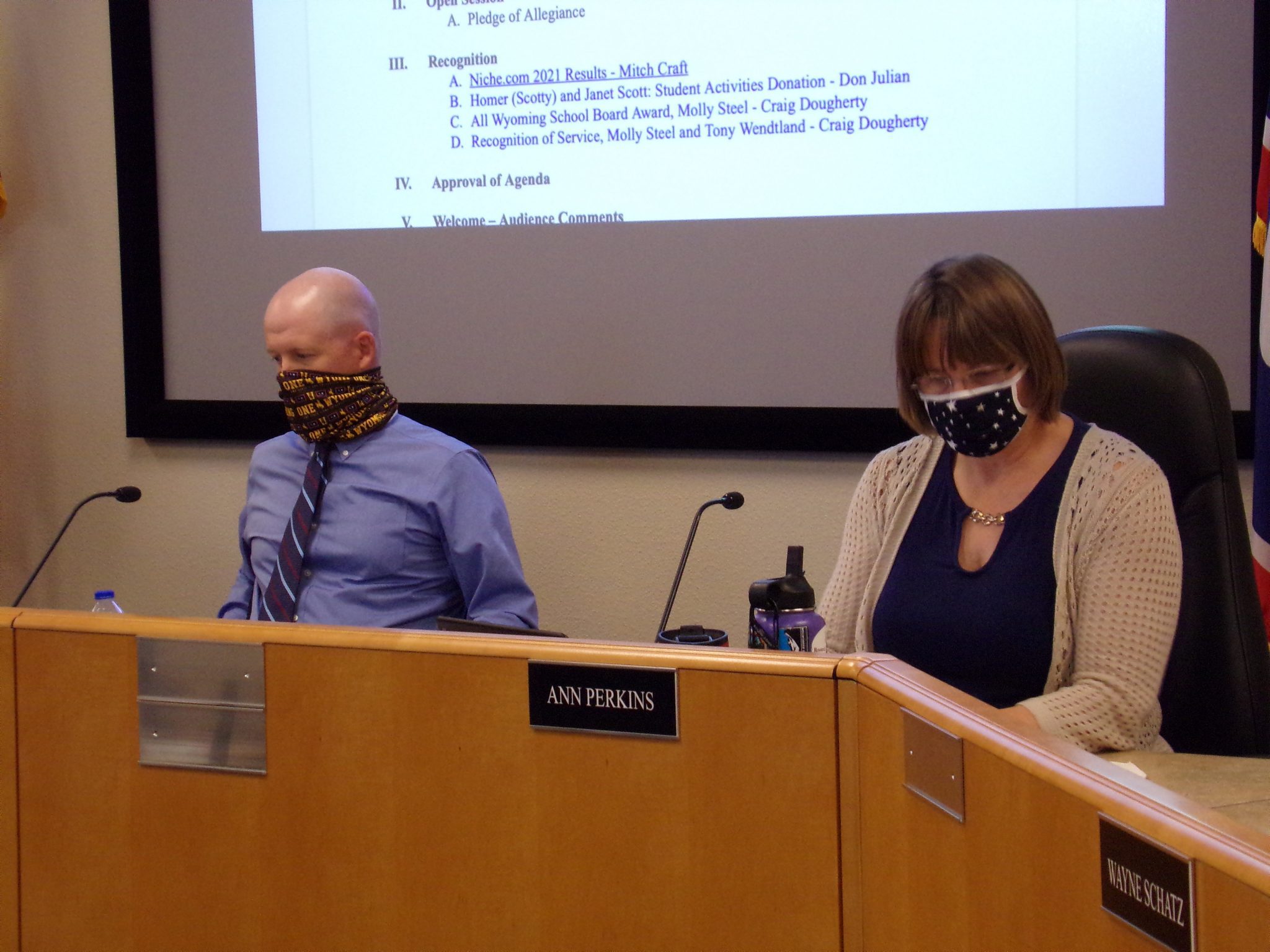 Steel receives state school board award – Sheridan Media