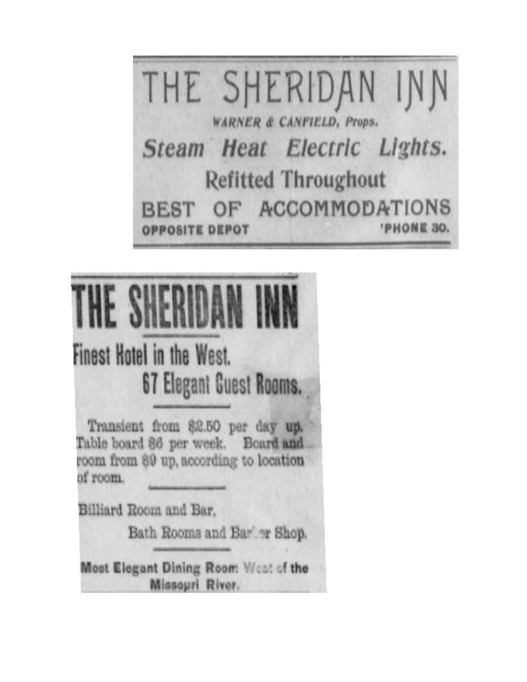 Historic Sheridan Inn Up for Sale – Sheridan Media