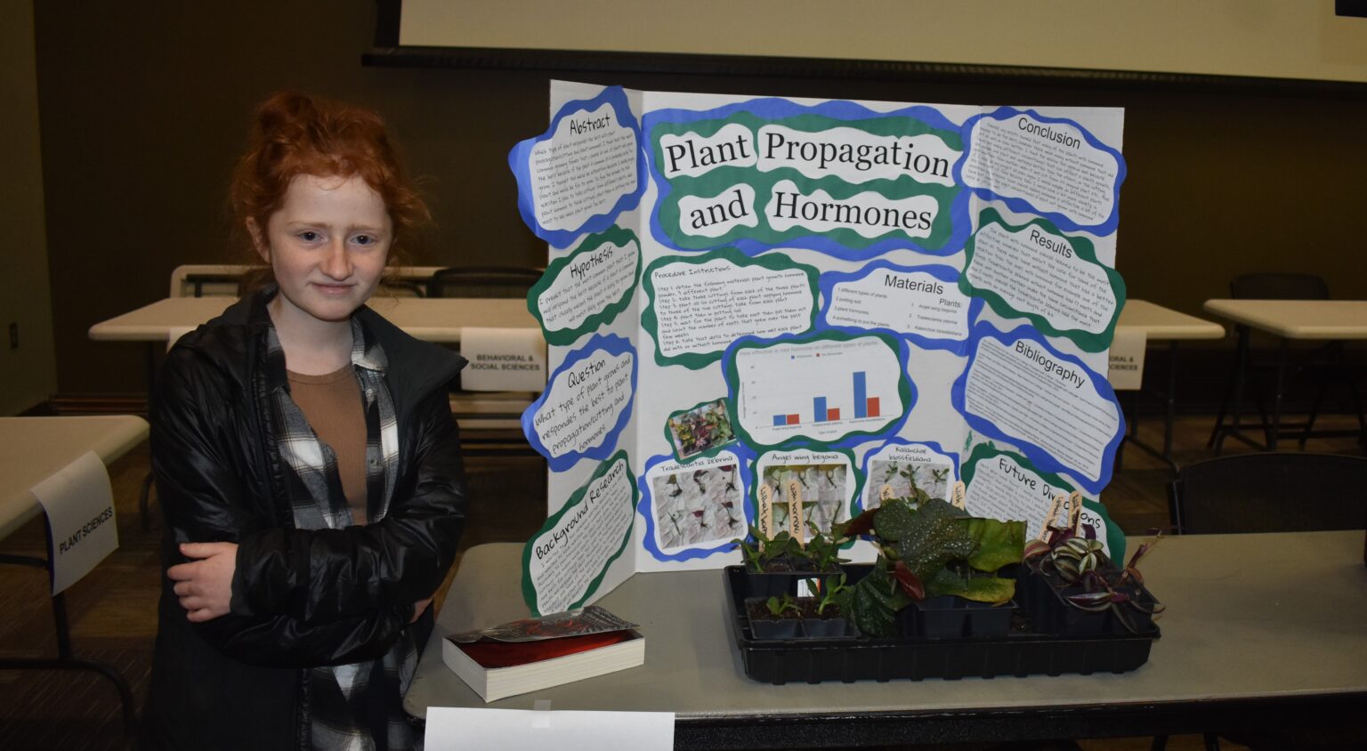 A Roomful of Exhibits at Science Fair – Sheridan Media