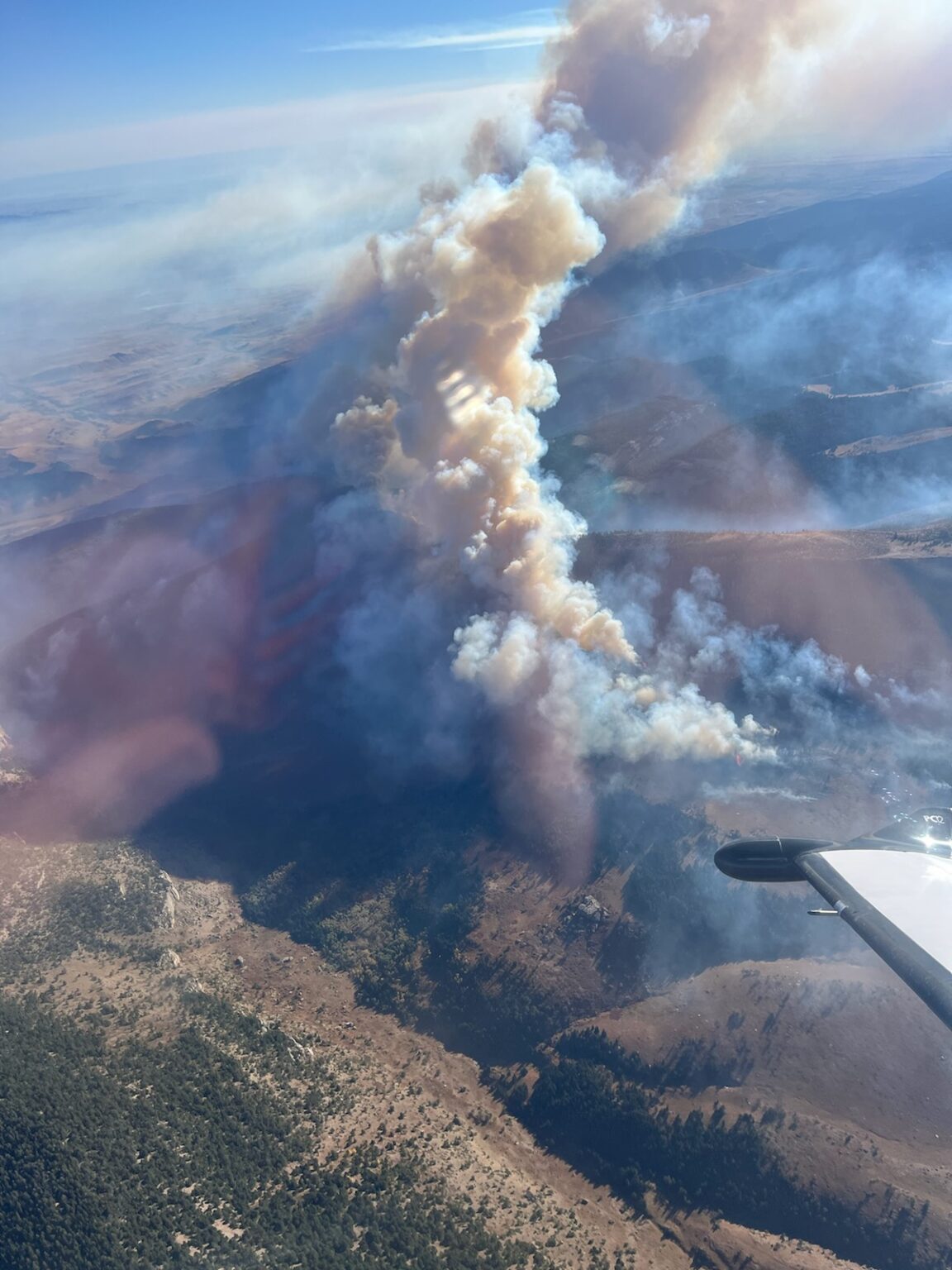 Bighorn National Forest Office on the Elk Fire, closes Hwy 14 and 14A ...