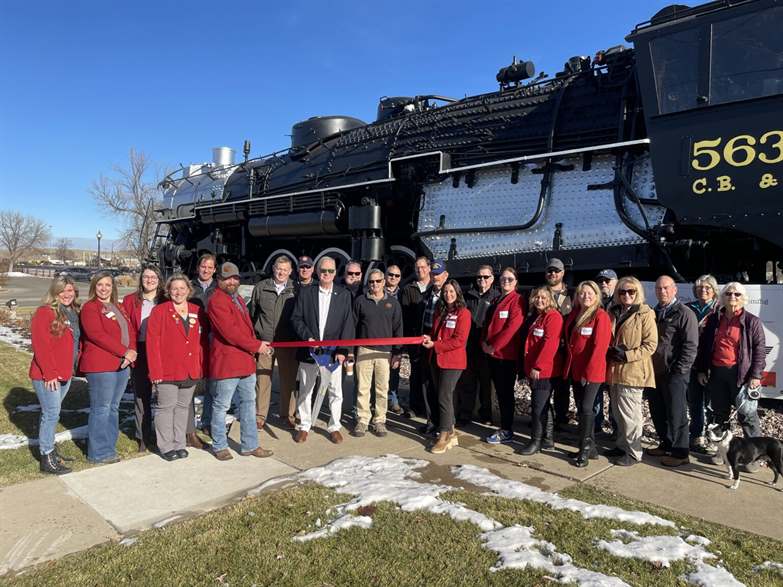 Chamber Celebrates Refurbishment of Rotary Locomotive Park – Sheridan Media